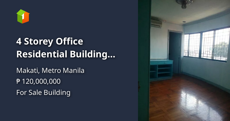 4 Storey Office Residential Building and Warehouse in Makati City ...