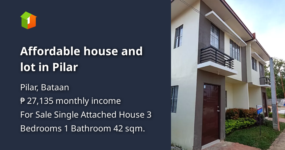 Affordable house and lot in Pilar [Houses and Lots 🏘️] (December 2021 ...