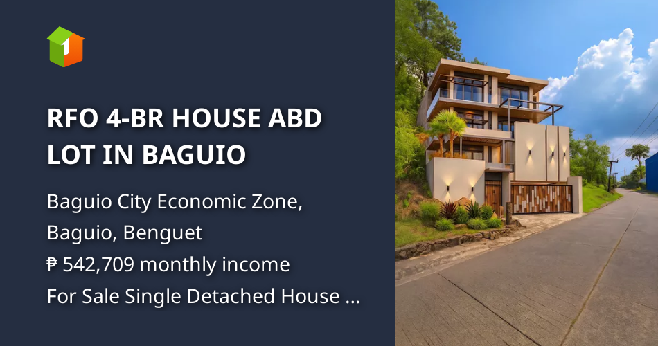 House For Sale Baguio City Benguet
