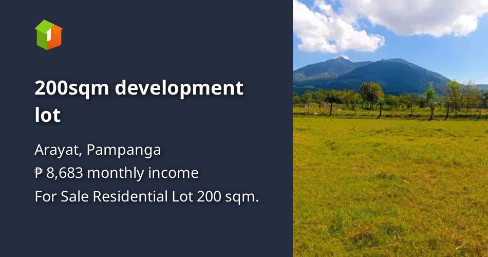 200sqm development lot [Lots 🚜] (November 2023) in Arayat, Pampanga for ...