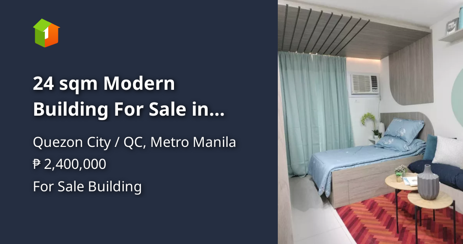24 sqm Modern Building For Sale in Quezon City [Commercial Properties 🏭 ...