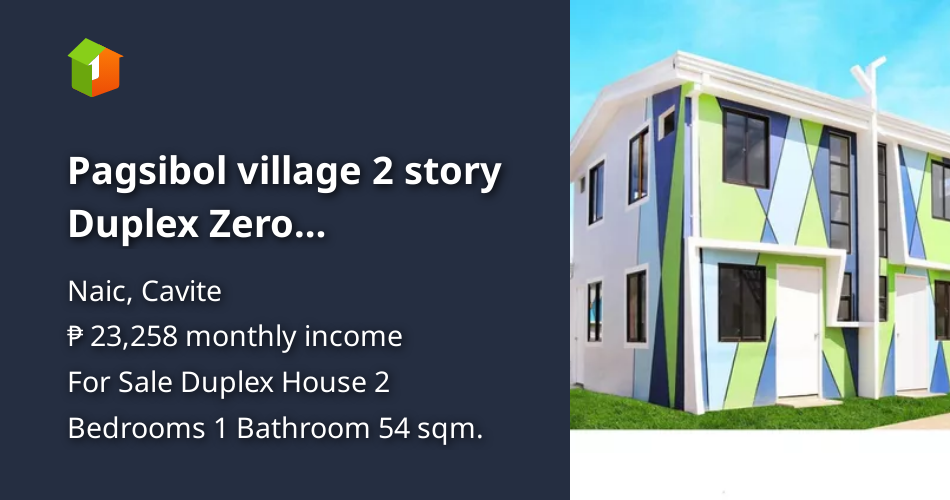 Pagsibol village 2 story Duplex Zero Downpayment [Houses and Lots 🏘️ ...
