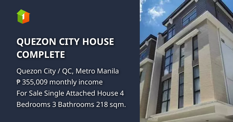 QUEZON CITY HOUSE COMPLETE [Houses and Lots 🏘️] (November 2023) in ...