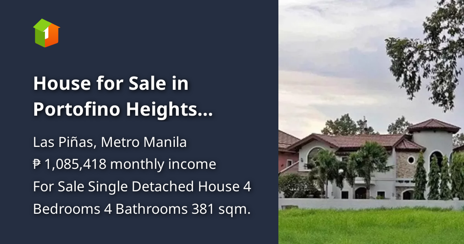 House for Sale in Portofino Heights Daang-Hari Las Pinas City [Houses ...