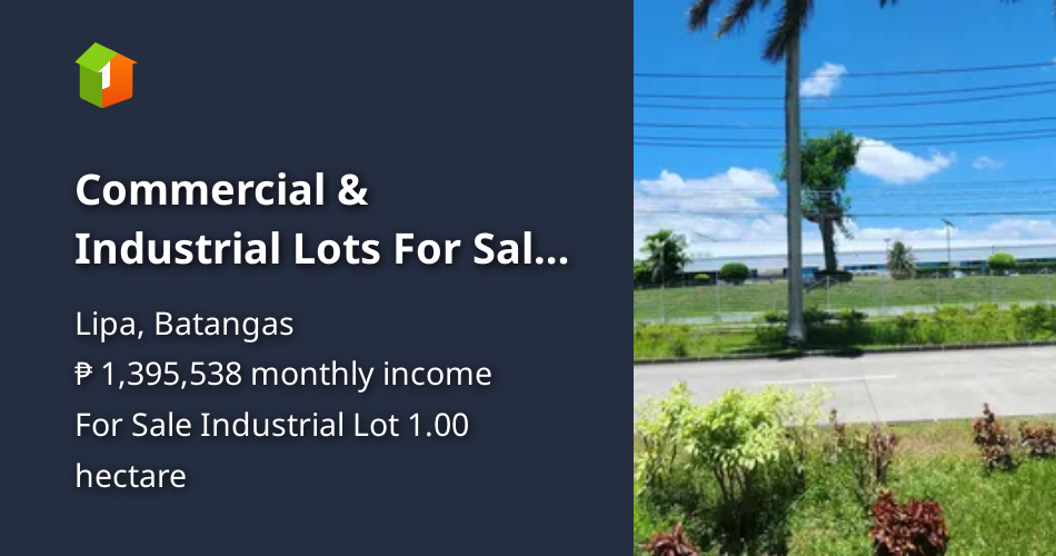 Commercial & Industrial Lots For Sale in Batangas City [Lots 🚜 ...