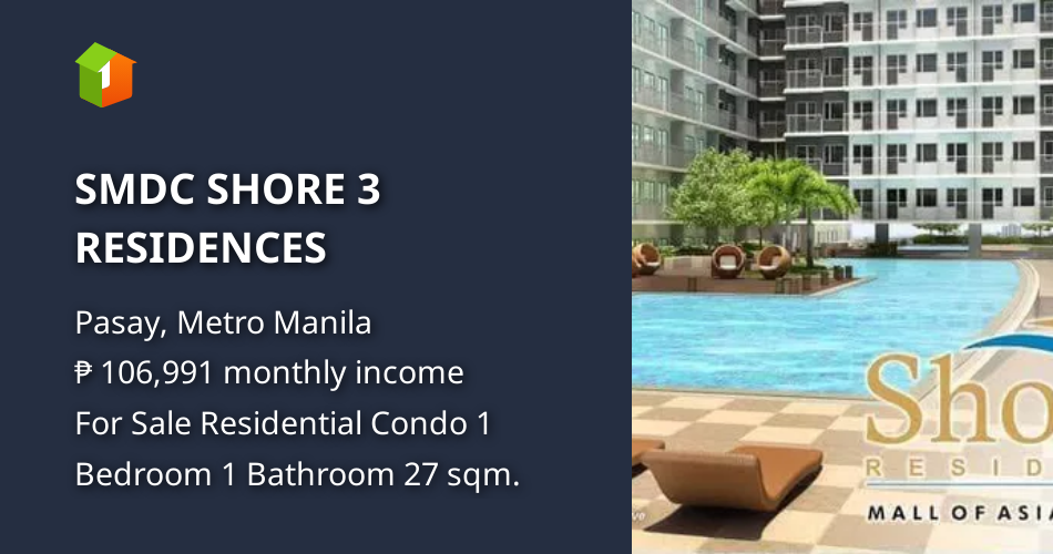 SMDC SHORE 3 RESIDENCES [Condos 🏙️] (May 2025) in Pasay, Metro Manila ...