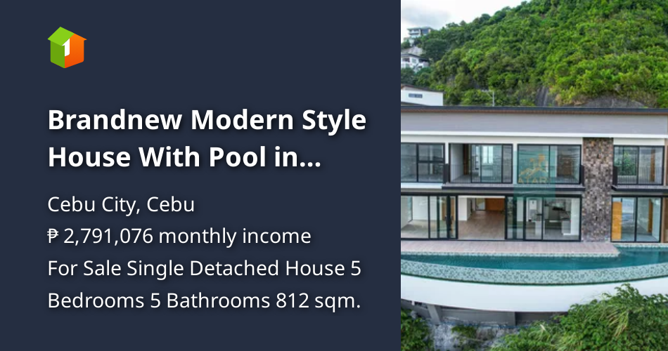 Brandnew Modern Style House With Pool in Monterrazas Overlooking Ocean ...