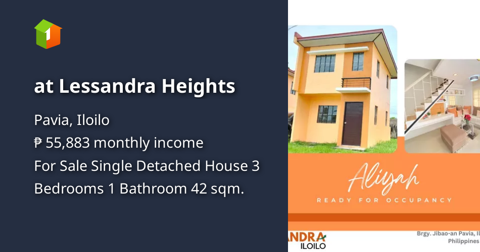 At Lessandra Heights [Houses and Lots 🏘️] (December 2023) in Pavia ...