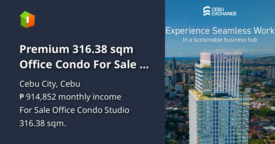 Premium 316.38 sqm Office Condo For Sale in Cebu City [Condos 🏙️] (May ...