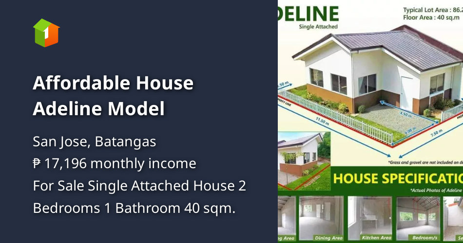 Affordable House Adeline Model [Houses and Lots 🏘️] (December 2021) in ...