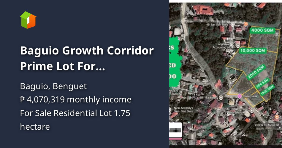 Baguio Growth Corridor Prime Lot For Hotel/Condo Development [Lots 🚜 ...