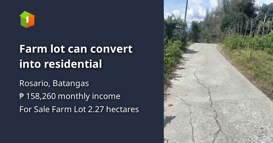 Farm lot can convert into residential [Lots 🚜] (February 2026) in ...