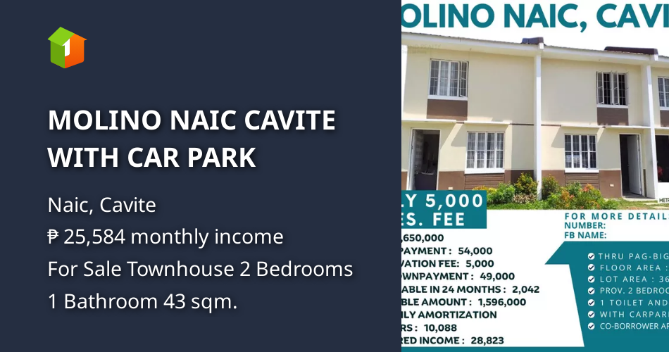 MOLINO NAIC CAVITE WITH CAR PARK [Houses and Lots 🏘️] (November 2024 ...