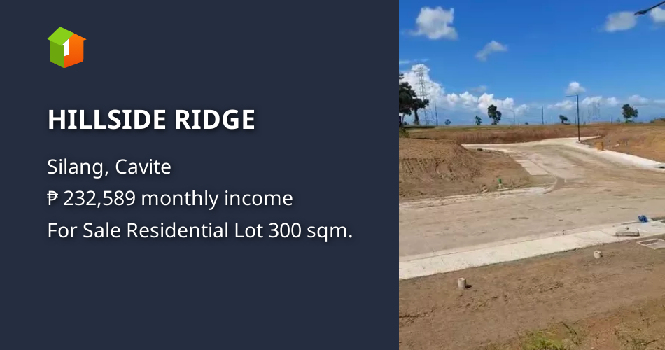 HILLSIDE RIDGE [Lots 🚜] (July 2024) in Silang, Cavite for sale