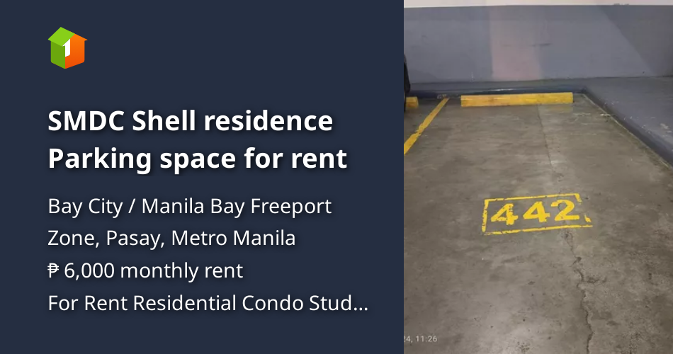SMDC Shell residence Parking space for rent [Condos 🏙️] (April 2024) in ...