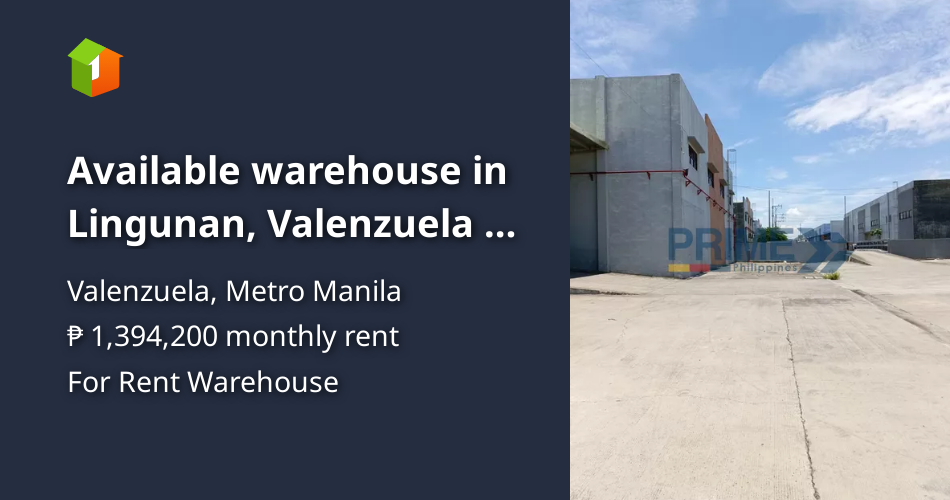 Available warehouse in Lingunan, Valenzuela | 6,971 sqm [Commercial ...