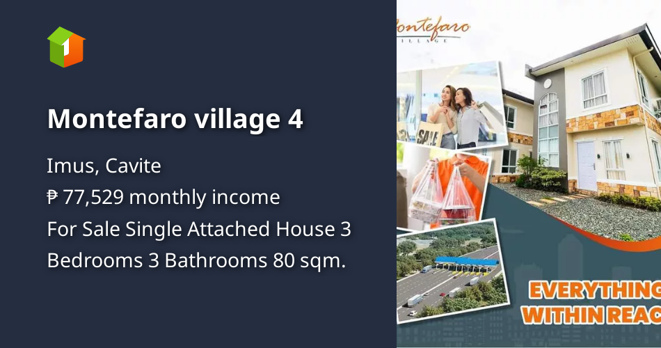 Montefaro village 4 [Houses and Lots 🏘️] (June 2023) in Imus, Cavite ...