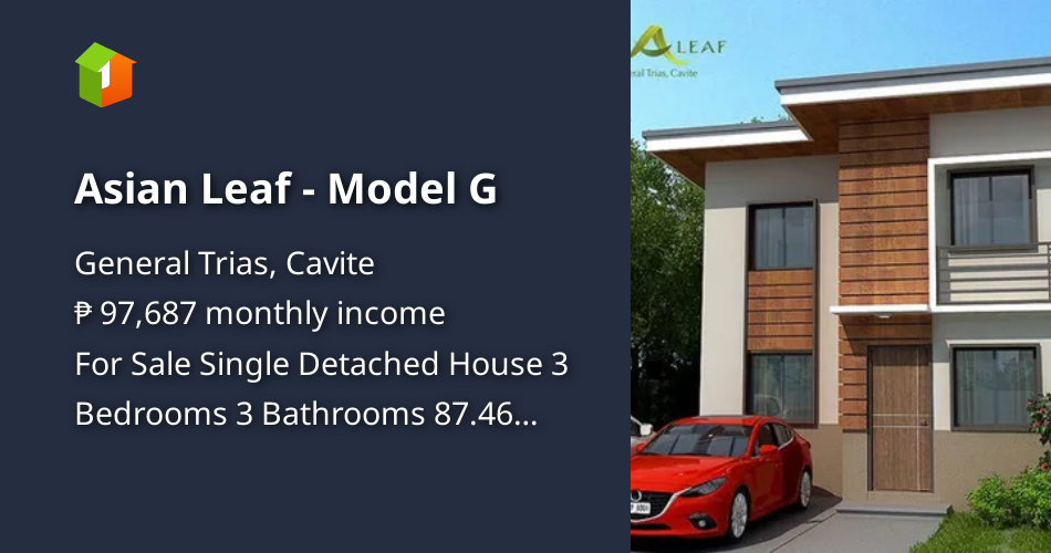 Asian Leaf - Model G [Houses and Lots 🏘️] (November 2020) in General ...