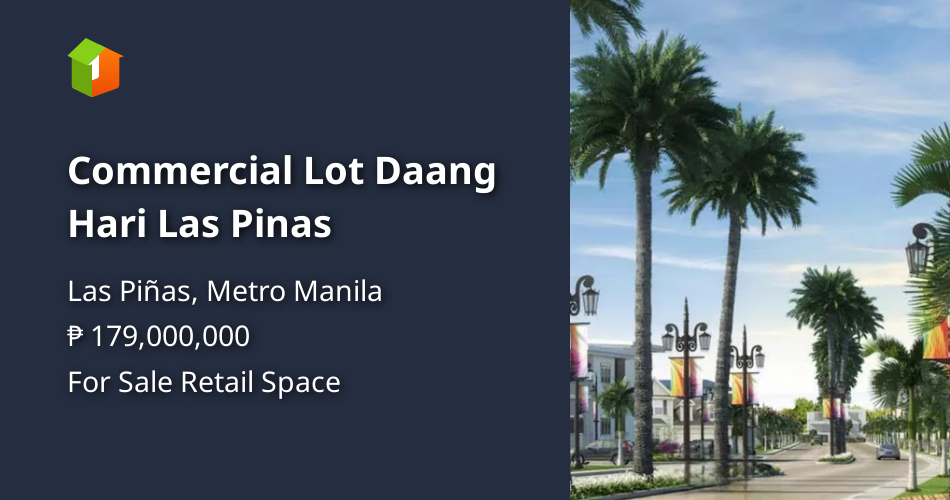 Commercial Lot Daang Hari Las Pinas [Commercial Properties 🏭] (December ...