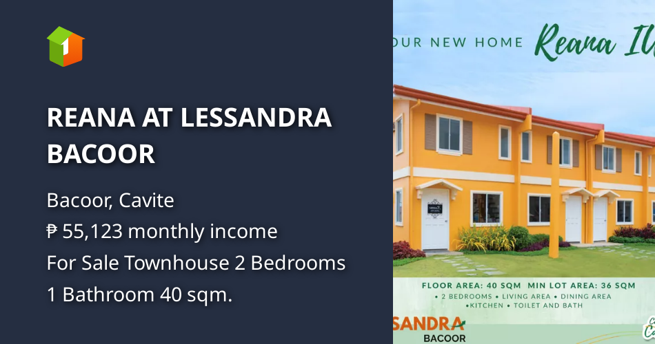 REANA AT LESSANDRA BACOOR [Houses and Lots 🏘️] (January 2022) in Bacoor ...