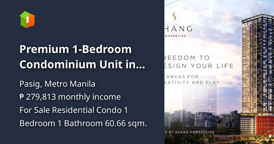 Premium 1-Bedroom Condominium Unit in Pasig City's LAYA Development [Condos 🏙️] (July 2025) in ...