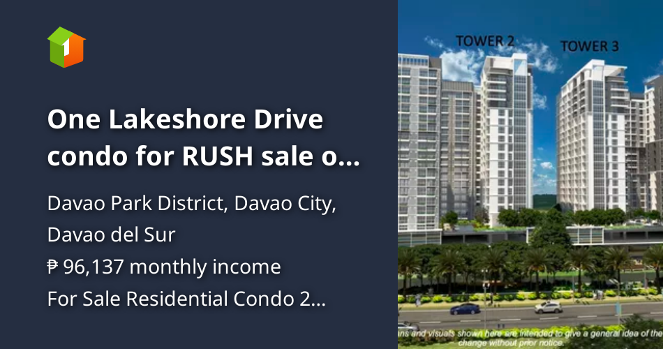 One Lakeshore Drive condo for RUSH sale or assume [Condos 🏙️ ...