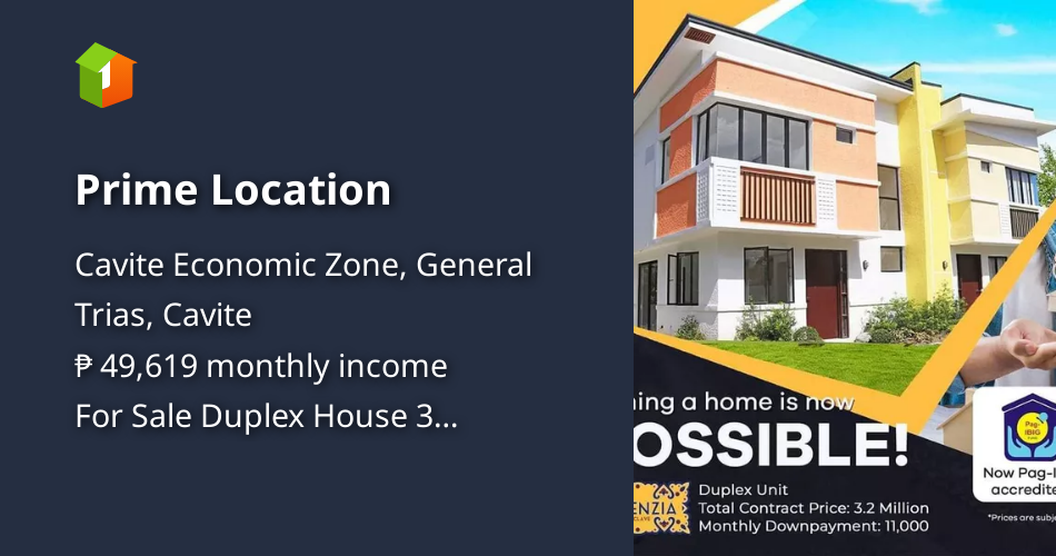 Prime Location [Houses and Lots 🏘️] (July 2024) in Cavite Economic Zone ...