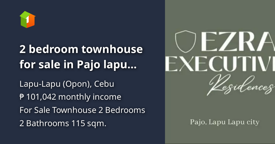 2 bedroom townhouse for sale in Pajo lapu lapu city cebu [Houses and ...