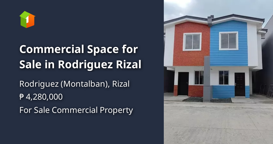 Commercial Space for Sale in Rodriguez Rizal [Commercial Properties 🏭 ...