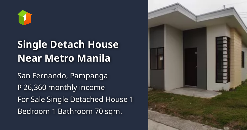 Single Detach House Near Metro Manila [Houses and Lots 🏘️] (December ...