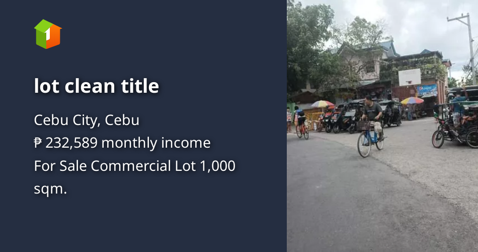 Lot clean title [Lots 🚜] (April 2023) in Cebu City, Cebu for sale