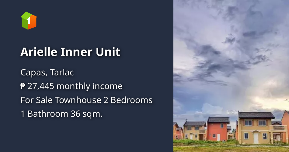 Arielle Inner Unit [Houses and Lots 🏘️] (September 2021) in Capas ...