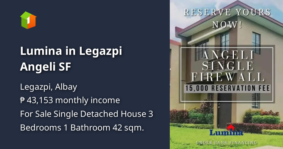 Lumina in Legazpi Angeli SF [Houses and Lots 🏘️] (May 2023) in Legazpi ...