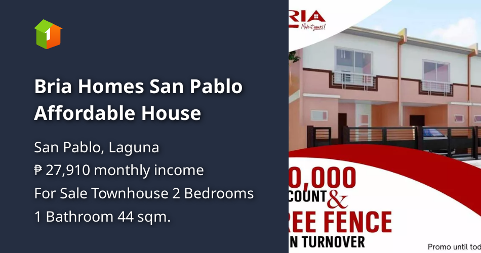 Bria Homes San Pablo Affordable House [Houses and Lots 🏘️] (August 2023 ...