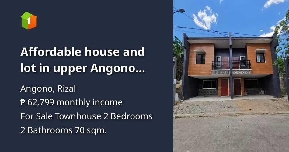 Affordable house and lot in upper Angono near Antipolo proper [Houses ...