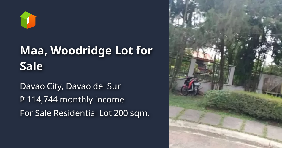 Maa, Woodridge Lot for Sale [Lots 🚜] (May 2026) in Davao City, Davao ...