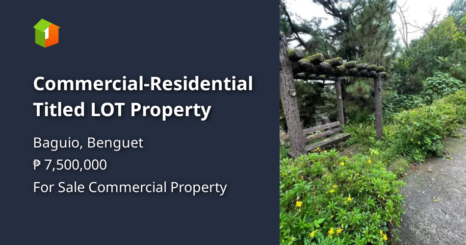 Commercial-Residential Titled LOT Property [Commercial Properties 🏭 ...