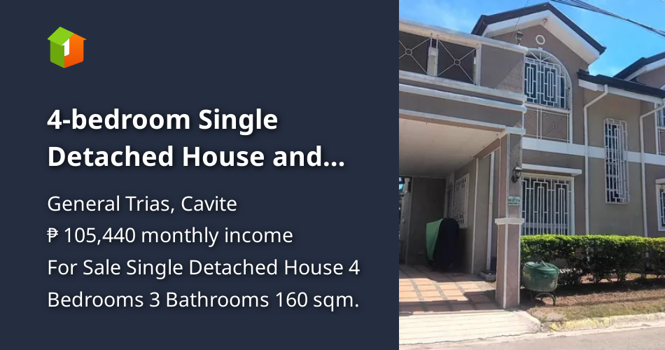 4-bedroom Single Detached House and Lot For Sale in Governor Hills ...