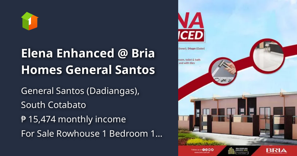 Elena Enhanced @ Bria Homes General Santos [Houses and Lots 🏘️] (August ...