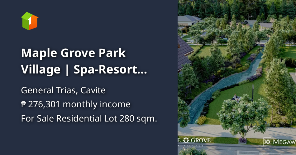Maple Grove Park Village | Spa-Resort Village in the South [Lots 🚜 ...