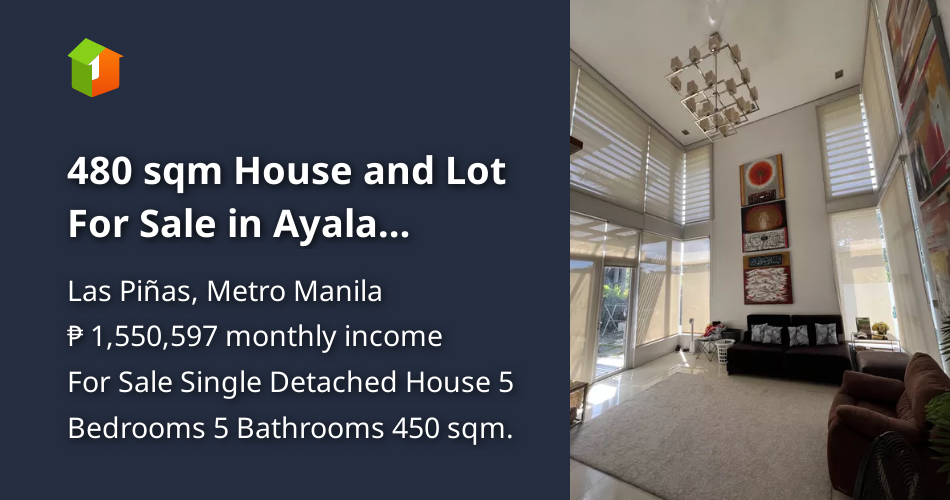 480 sqm House and Lot For Sale in Ayala Southvale Sonera [Houses and ...