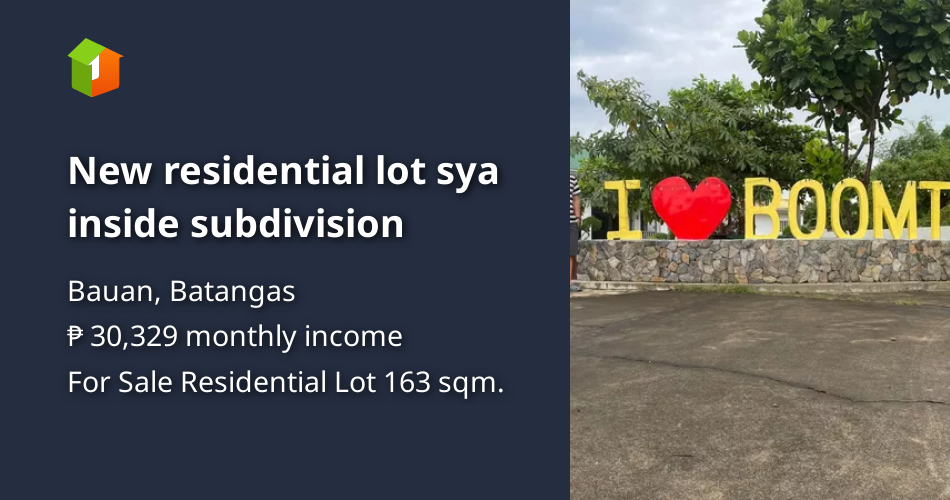 New residential lot sya inside subdivision [Lots 🚜] (March 2026) in ...