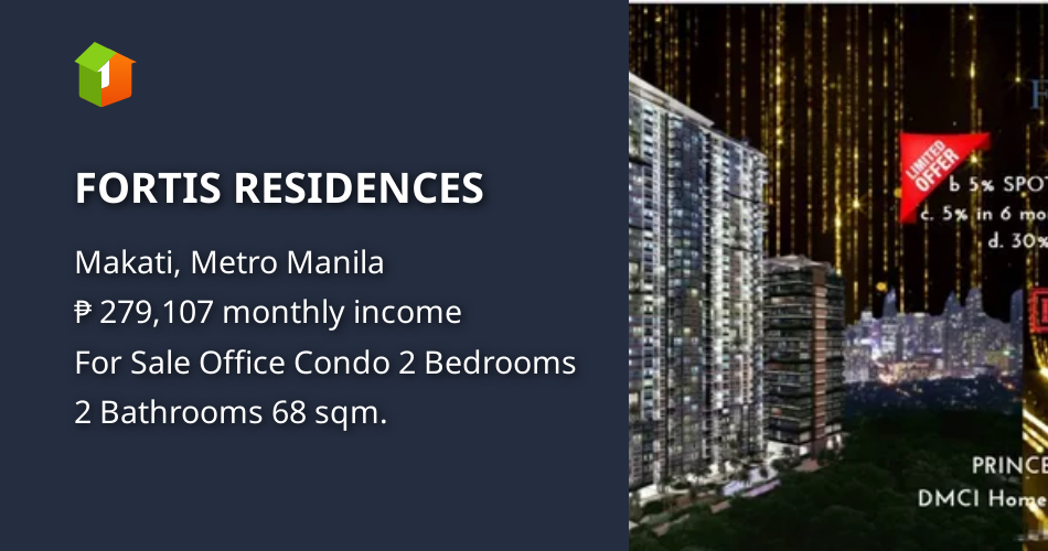 FORTIS RESIDENCES [Condos 🏙️] (December 2023) in Makati, Metro Manila ...