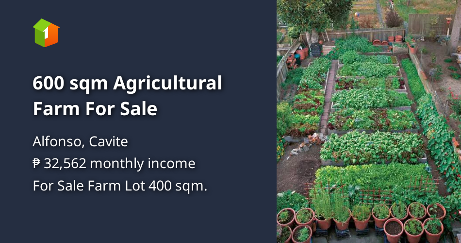 600 sqm Agricultural Farm For Sale [Lots 🚜] (January 2026) in Alfonso ...