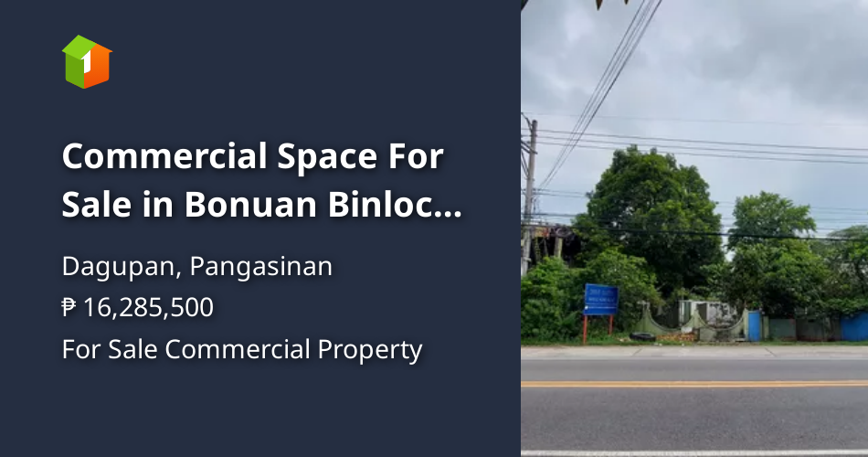 Commercial Space For Sale in Bonuan Binloc Dagupan Pangasinan ...