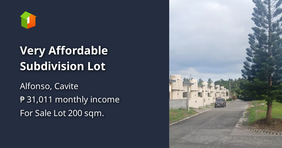 Very Affordable Subdivision Lot [Lots 🚜] (February 2026) in Alfonso ...