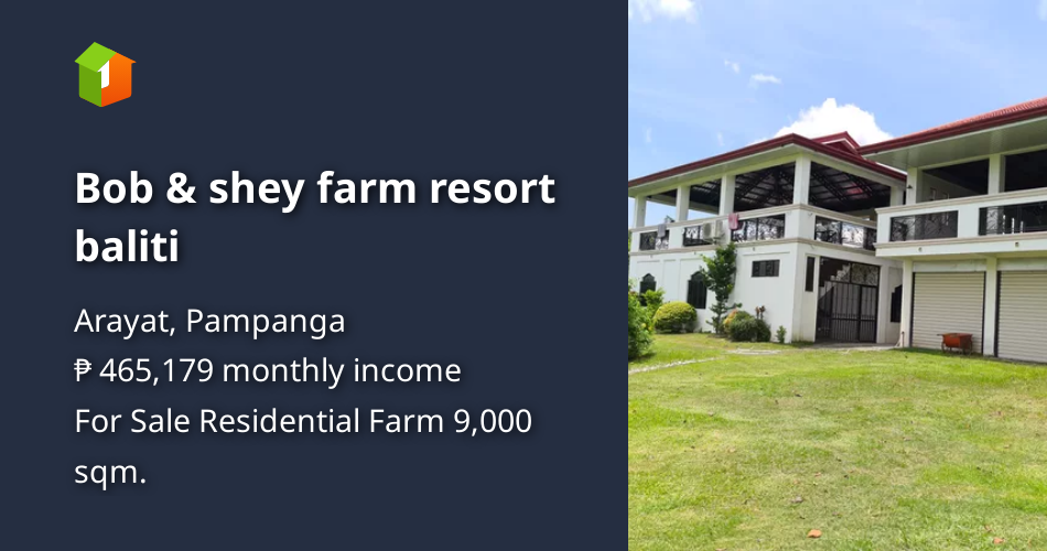 Bob & shey farm resort baliti [Lots 🚜] (March 2024) in Arayat, Pampanga ...