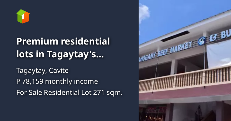 Premium residential lots in Tagaytay's master-planned Pueblo del Sol ...