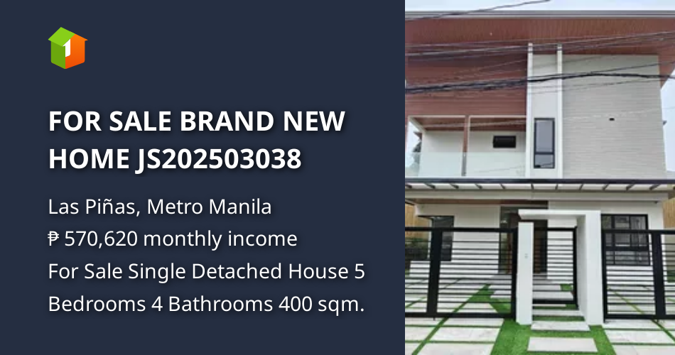 FOR SALE BRAND NEW HOME JS202503038 [Houses and Lots 🏘️] (November 2025 ...