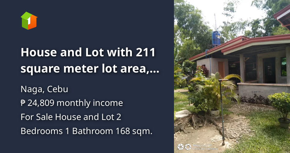 House and Lot with 211 square meter lot area, 168 square meter floor ...